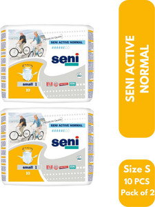 Seni Active Normal Adult Pull Ups - 10 Pieces (Small) Adult Diapers - S - Buy 20 Seni Cotton ...