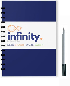 Rays Of Ink Rewritable Eco-Friendly A4 Notebook Plain Sheets 40 Pages Price in India - Buy Rays ...