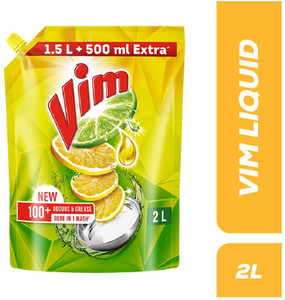 Vim LIQUID POUCH Core Dish Cleaning Gel Price in India - Buy Vim LIQUID POUCH Core Dish Cleaning ...