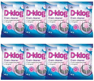 Dklog Powder (40g x 8 Units) Powder Drain Opener Price in India - Buy Dklog Powder (40g x 8 ...