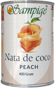 Sampige Peach nata de coco Price in India - Buy Sampige Peach nata de coco online at Flipkart.com