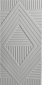 DRUMSTONE 3D White PVC Wall Panels – Textured Design Drywall Panel Price in India - Buy ...