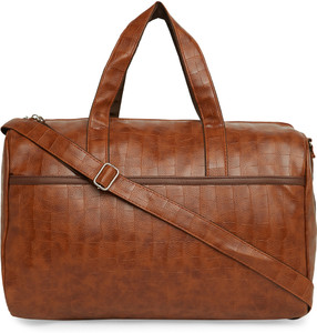 Mboss Travel Duffel bag for men & women Duffel Without Wheels TAN - Price in India | Flipkart.com