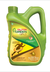 NUTRIGREEN Multi Source Edible Oil 5L Vegetable Oil Jar Price in India - Buy NUTRIGREEN Multi ...