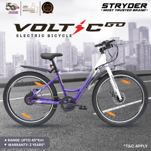 STRYDER Voltic Go 26 inches Single Speed Lithium-ion (Li-ion) Electric Cycle Price in India ...