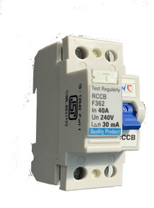 RNC Electronics RCCB 30mA. 40 Amp RSRM 300 MCB Price in India - Buy RNC Electronics RCCB 30mA ...