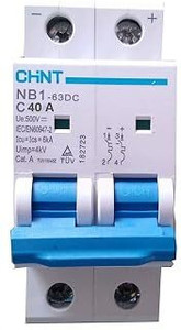 Chint DC MCB 40A 500V 2P NB1-63DC MCB Price in India - Buy Chint DC MCB 40A 500V 2P NB1-63DC MCB ...