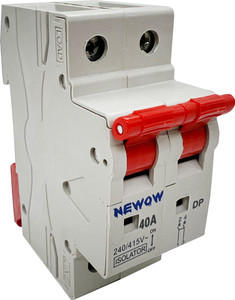 Newow MCB 40A Double Pole Isolator - MCB Price in India - Buy Newow MCB 40A Double Pole Isolator ...