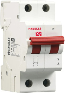HAVELLS X7 Isolator DP 40A DHMYIDPX040 MCB Price in India - Buy HAVELLS X7 Isolator DP 40A ...