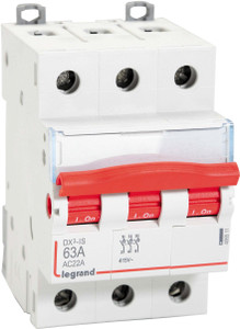 Legrand 406511 - 63A TP AC:415V DX3 ISOLATORS 406511 MCB Price in India - Buy Legrand 406511 ...