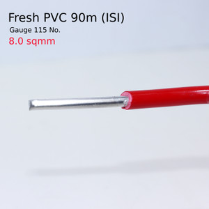 SUPER GEC 10.0 sqmm BEST PVC ISI Agriculture Single Solid Aluminium Conductor Cable 10 sq/mm Red ...
