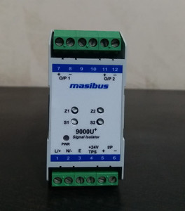 Masibus 9000U+MX211 signal Isolator/converter with Configurable input and outputs Stripboard ...