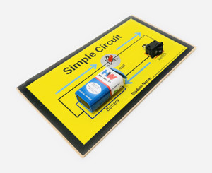 SR ROBOTICS Simple Circuit With Led Basic Working Science Project (Yellow) Educational ...