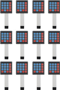 R&D 4 x 4 Matrix Array 16 Key Membrane Switch Keypad Keyboard for Arduino PACK OF 20 Electronic ...