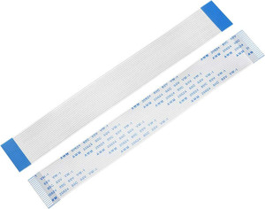 SHIVLAHERI FFC Cable 19 Pin 1mm Pitch A-Type 200MM Length Flat Flexible FPC Ribbon Cable ...