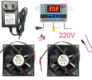 DHRUV-PRO XH-W3001-50 to 110c Intelligent Digital Thermostat temperature controller Temperature ...