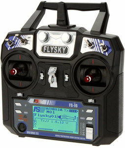IHUB ROBOTICS Fly Sky Ct6b 6-channel Transmitter+receiver, Black, Radio Electronic Hobby Kit ...