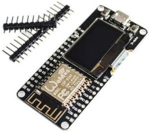 iBAT SOLUTIONS Node MCU WiFi Esp8266 With 0.96Inch OLED Display Electronic Components Electronic ...