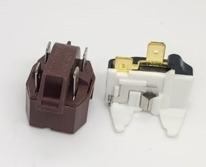 Pardzworld Relay 4 Pin Brown & Centre Pin OLP Suitable for Refrigerators ONLY-Match & Buy ...