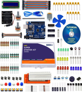 INSIGNIA LABS Super Starter Kit for Arduino UNO with Tutorial CD, LCD, Box & More-Super ...