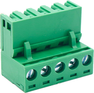 Electronic Spices Male and Female pair of 5 pin 5.08mm pitch pluggable terminal block Electronic ...