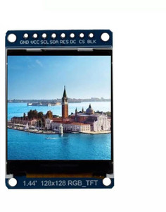 xcluma 1.44 inch HD TFT OLED Color High Resolution Display 128X128 IPS Screen St7735 Electronic ...