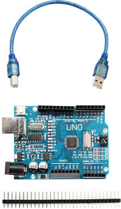 Robotbanao UNO R SMD Board Compatible With Arduino Development Board With USB Cable