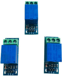 MAG BEE 5V Relay One Channel Module for Arduino Raspberry - Pack of 3 Educational Electronic ...