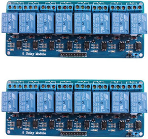MAG BEE 5V Relay 8-Channel Module for Arduino Raspberry-Pack of 2 Educational Electronic Hobby ...