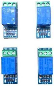 MAG BEE 5V Relay One Channel Module for Arduino Raspberry - Pack of 4 Educational Electronic ...