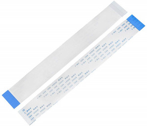 SHIVLAHERI 39 Pin FFC Cable 0.5mm Pitch 100mm Length B-Type,White,Pack of 1 Miscellaneous ...