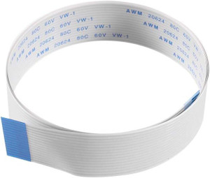 SHIVLAHERI 6 Pin 1mm Pitch 200mm Long FFC Cable AWM20624 80C 60V Flexible Flat Cable A-Type ...