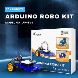 Mechatron Robotics 25+ DIY Arduino Robotic Kit (AP5V1) for Age 10+ with FREE Course worth ?6000 ...