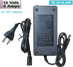 BALRAMA 12 Volt 5 Amp DC Adaptor SMPS Power Supply AC to DC Converter 12V 5A Charger Electronic ...