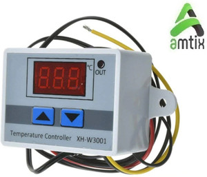 AMTIX XH-W3001 220V Digital Control Temperature Microcomputer Thermostat Switch Electronic ...