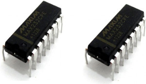 Technical hut 2 Pieces MAX232 Dual Driver/Receiver IC DIP-16 Package Educational Electronic ...