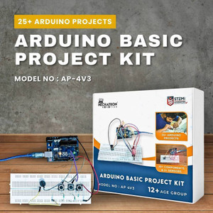 Mechatron Robotics 25+ Arduino Starter Project Kit (AP4V3) for Age 10+ with FREE Course worth ...
