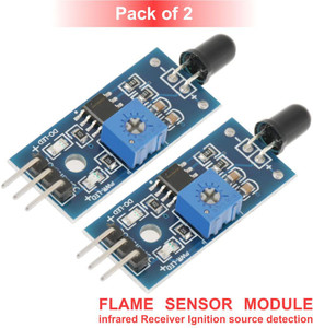 Scienticy Flame Sensor module infrared Receiver Ignition source detection (Pack of 2) Electronic ...
