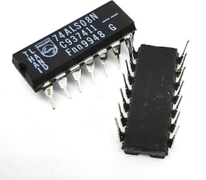 Ihc 7408 Quad 2-Input AND gate IC (PACK OF 5) Electronic Components Electronic Hobby Kit Price ...