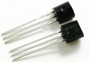 MIFRA ELECTRONICS BF495 Medium Frequency Transistor (Pack of 2) Electronic Components Electronic ...