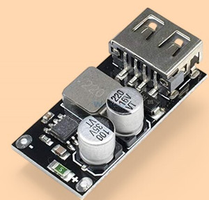 Maxwell Max_Single USB QC3.0 QC2.0 DC to DC Buck Converter Charging Module Electronic Components ...