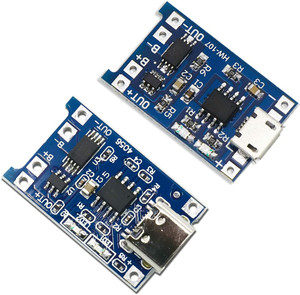 Prowans Combo Of B-type, C-type Tp4056 Charging Module Charging Protection Board Electronic ...