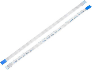 SHIVLAHERI FFC Cable 5 Pin 1mm Pitch B-Type 100MM Length Flat Flexible FPC Ribbon Wire ...