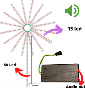 koshi elecrtonics PIXEL LED FIREWORK FIXED CONTROLLER Micro Controller Board Electronic Hobby ...