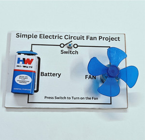 ERHIndia Simple Electric Circuit Dc Motor Fan Science Project Working ...