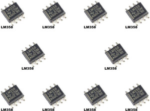 Flyrobo (10 Pcs) Pro3D LM358 SMD IC - Low Power Dual Op-Amp IC Electronic Components Electronic ...