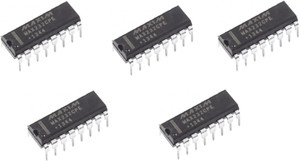Technical hut 5 Pieces MAX232 Dual Driver/Receiver IC DIP-16 Package Educational Electronic ...