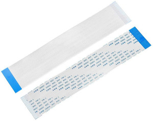 SHIVLAHERI FFC Cable 30 Pin 1mm Pitch B-Type 100MM Length Flat Flexible FPC Ribbon Wire ...