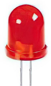 iBAT SOLUTIONS RED 10MM LED ROUND Diffused (PACK OF 10) Electronic Components Electronic Hobby ...