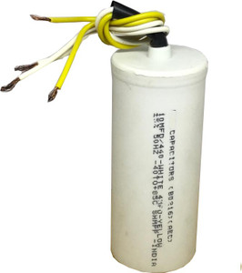 Pardzworld Capacitor [10+4 Mfd] for Semi Automatic Washing Machines Wash & Spin Motors ...